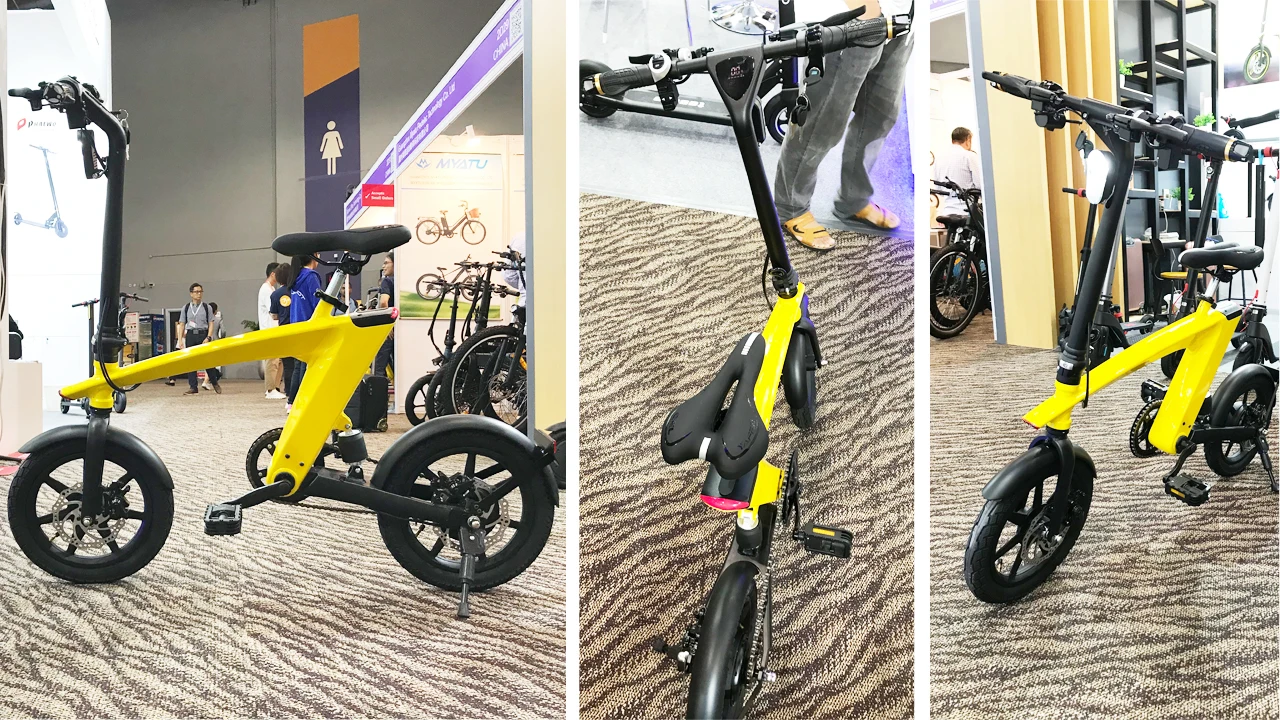 Flying Fish Mini E-Bike H1 - 25kmh Full Suspension Ebike