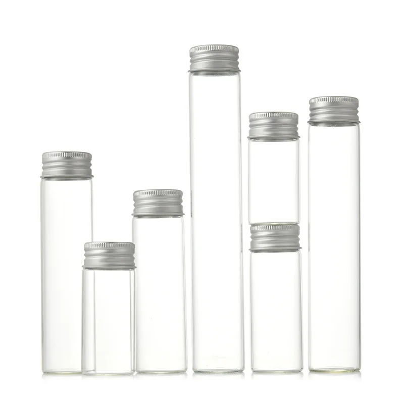 Mini Glass Tubes - Perfect for Food Storage & Printing