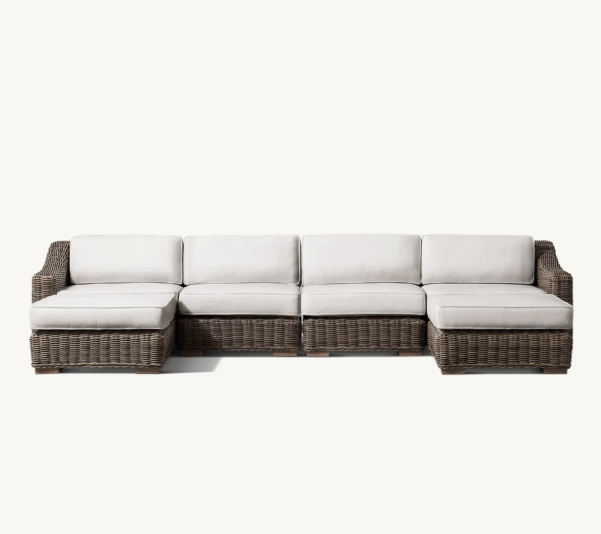 Modern Luxury All Weather Patio Garden Hotel Pool Rattan Sofa Set ...