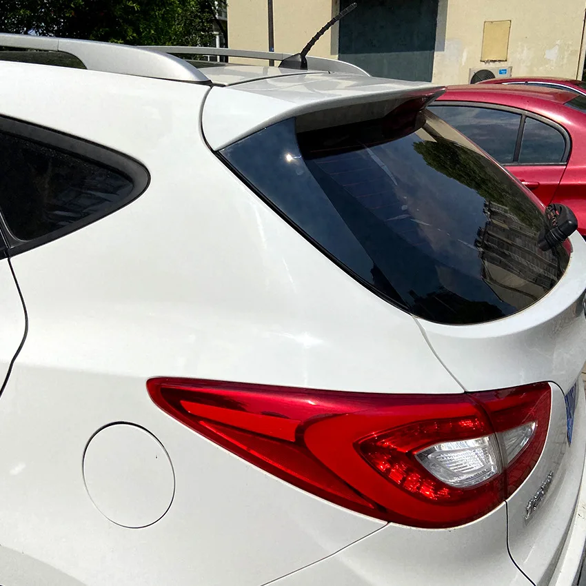 Car Rear Window Side Spoiler for Hyundai IX35 2010-2017 ABS Gloss Black ...