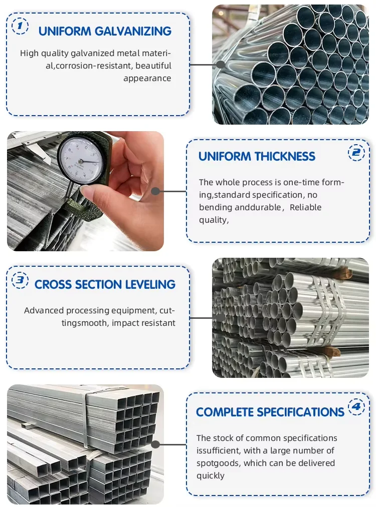 Ms Rectangular Hollow Gi Pipe High Quality Black square Pipe Iron ...