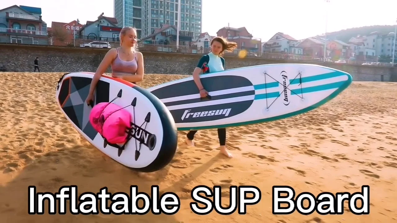 Inflatable Paddle Board Sup 11' X32'x 6' Isup With Window Inflatable ...