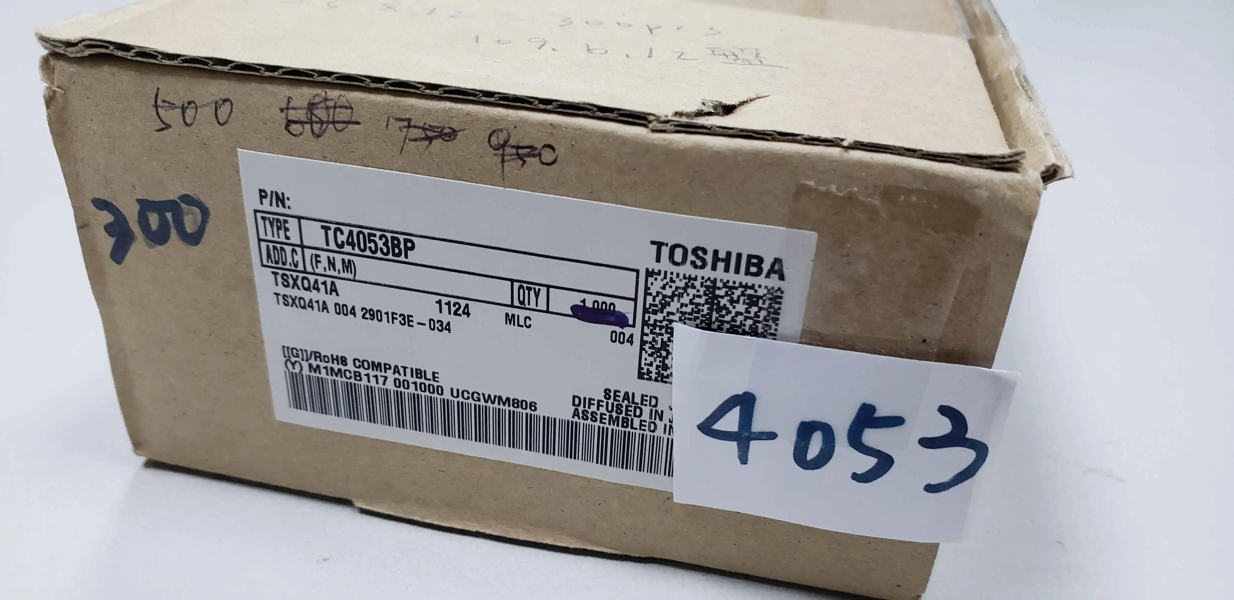 Tc4053bp 2-channel Multiplexer/demultiplexer Cmos Ic Dip-16 20v - Buy ...