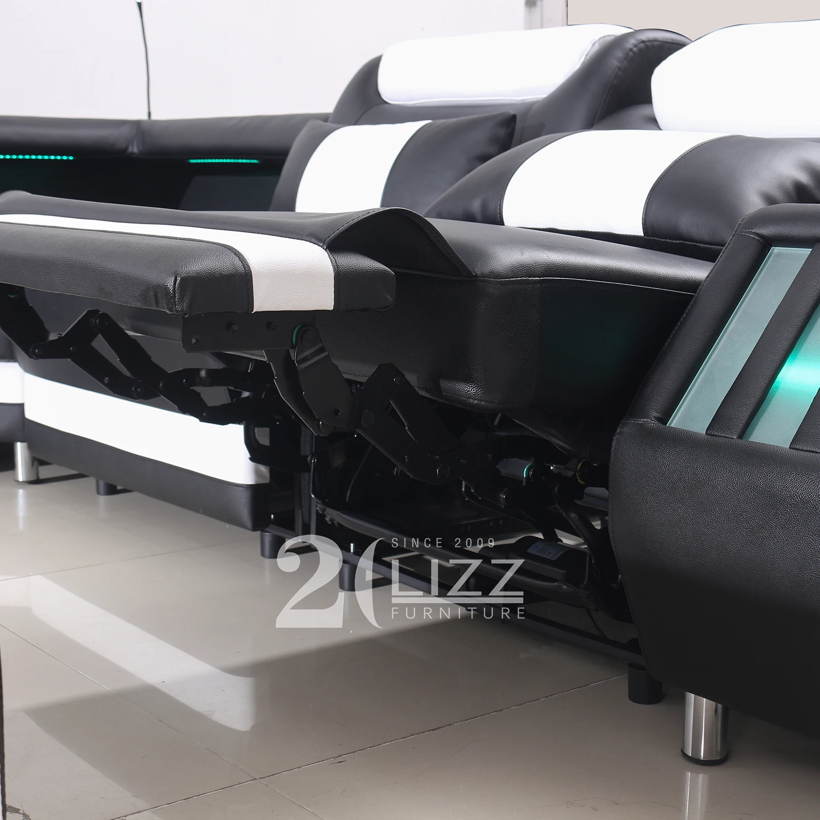 Futuristic Leather Electric Recliner Sofa Bed Couch & OEM | Wholesale