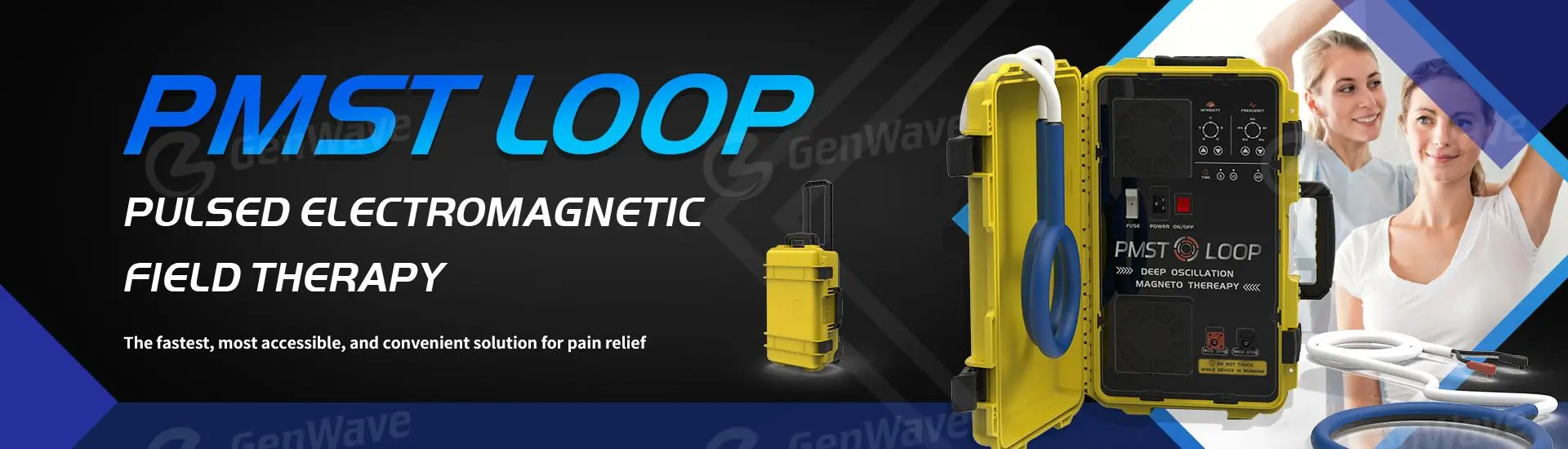 Home Use PEMF LOOP PMST LOOP Magnetic Therapy Machine for Human Pain ...