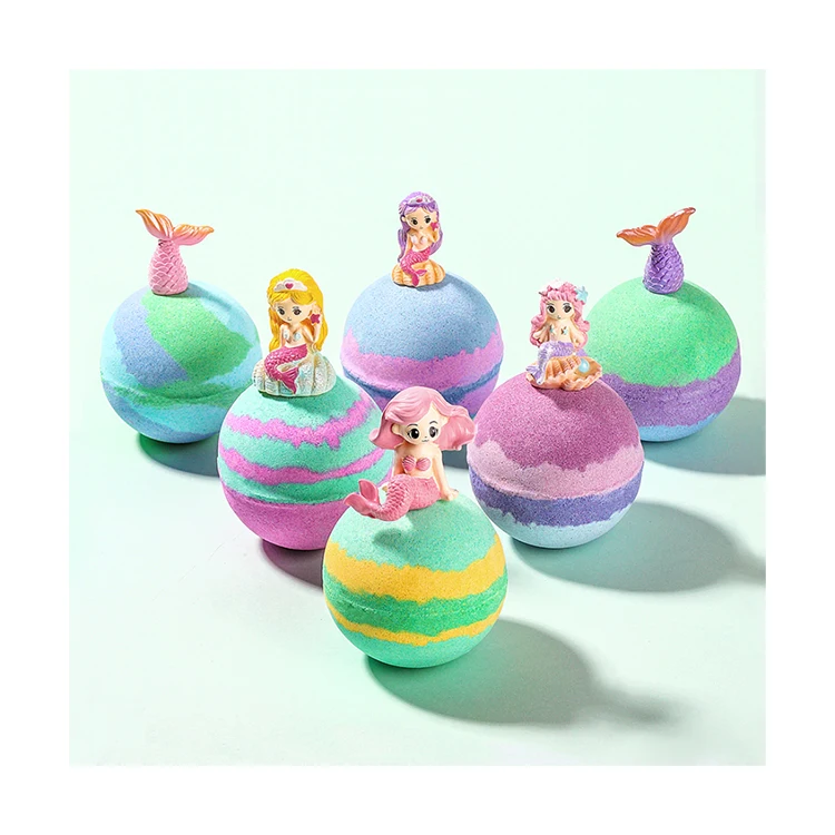 Mermaid Bath Bomb Gift Set Ready To Ship Making Kit Box Surprise Bath ...