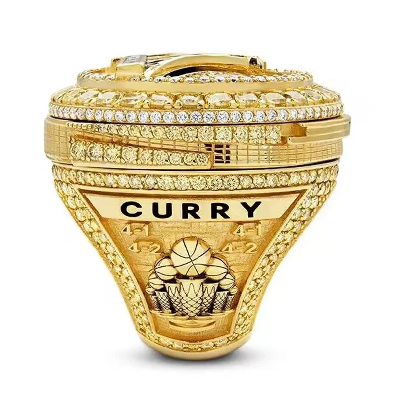 Golden State Warriors NBA Championship Ring - Stephen Curry Inspired ...