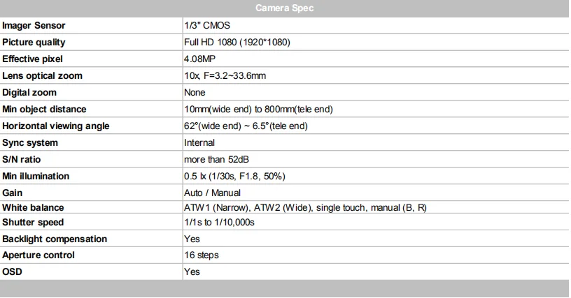 Mini Z10tir 10x Zoom Thermal Imager Object Tracking Gimbal Camera Uav ...