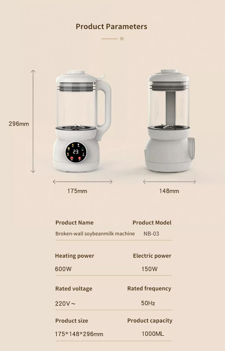 Kerisson Mini Soybean Blender - Efficient Home Kitchen Appliance