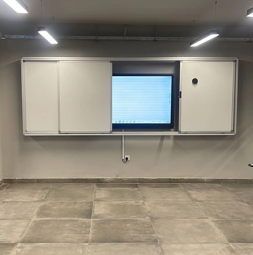 LONBEST Ceramic Sliding Whiteboard - Durable & Versatile