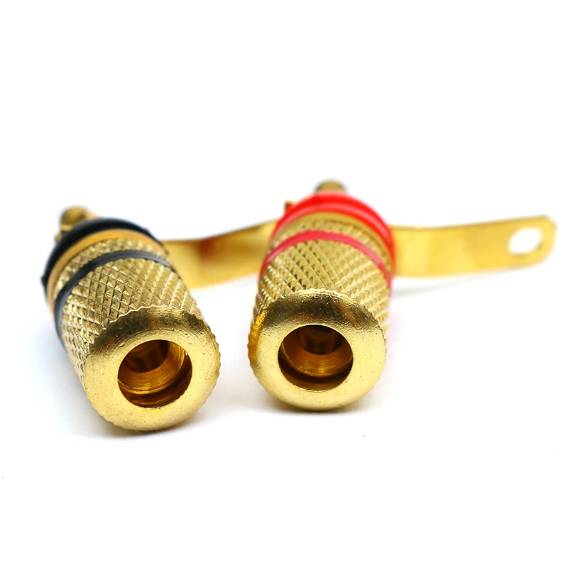 Copper Gold-plated Speaker Terminal,Socket Terminal,Speaker Speaker ...