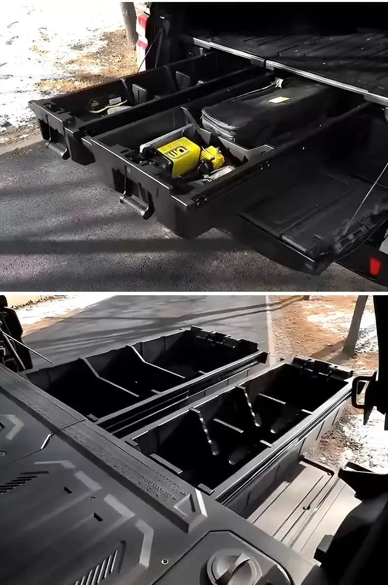 Storage Boxes System Truck Drawer for Ford Ranger 2013-2024