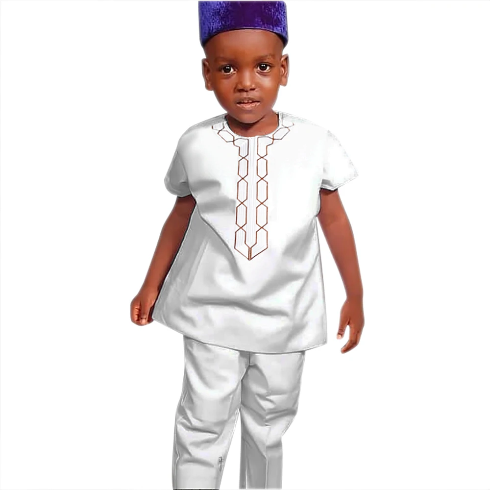 H & D African Children Wear - Dashiki Kids Clothing Set