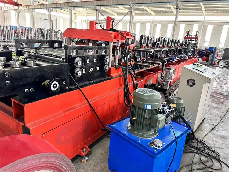 Randro Cz Purlin Profile Channel Making Roll Forming Machine - Buy ...