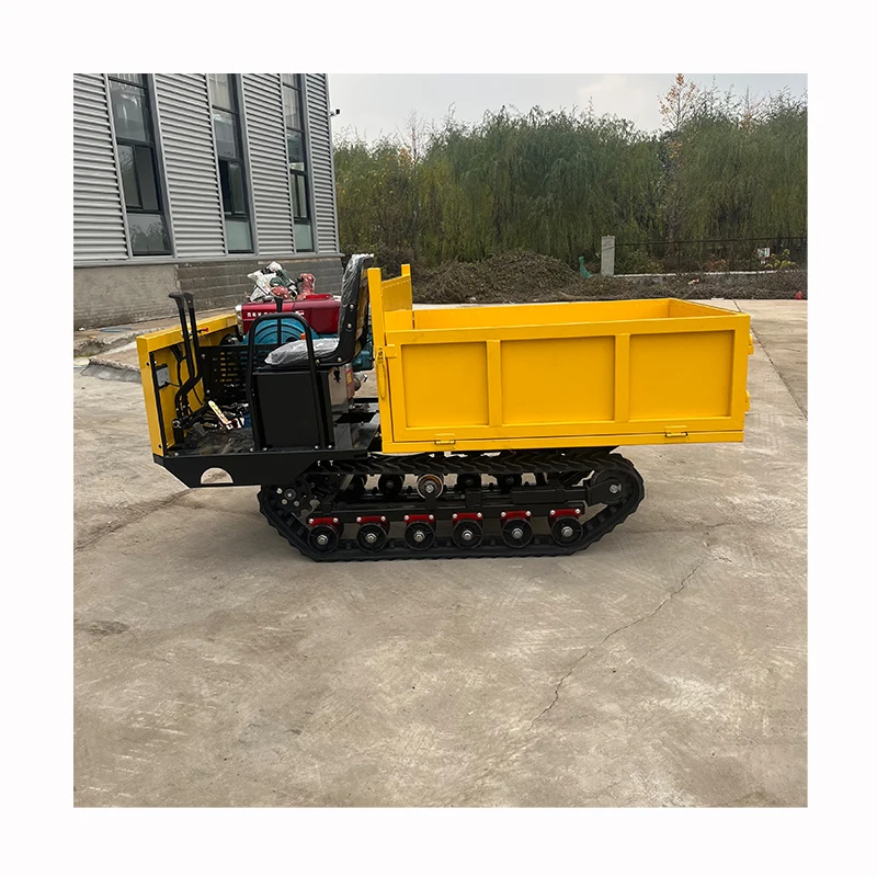 2 ton mini dumper truck tracked dumper china crawler dumper mini ...