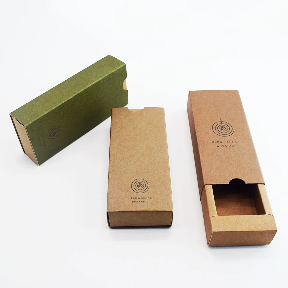 Zic Custom Printed Biodegradable Kraft Paper Incense Box