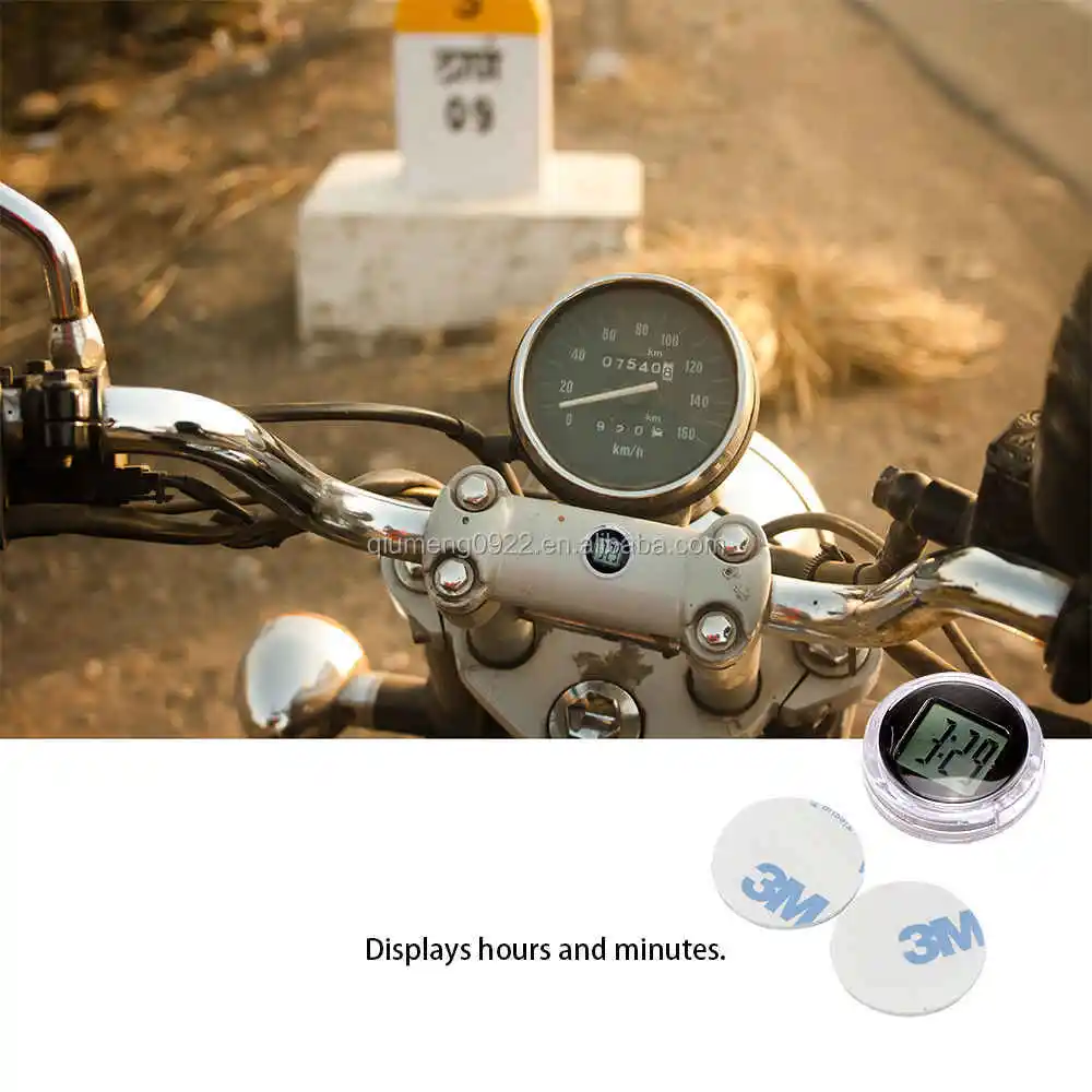 Mount Watch Moto Digital Clock Suit All Moto Universal Motorcycle ...