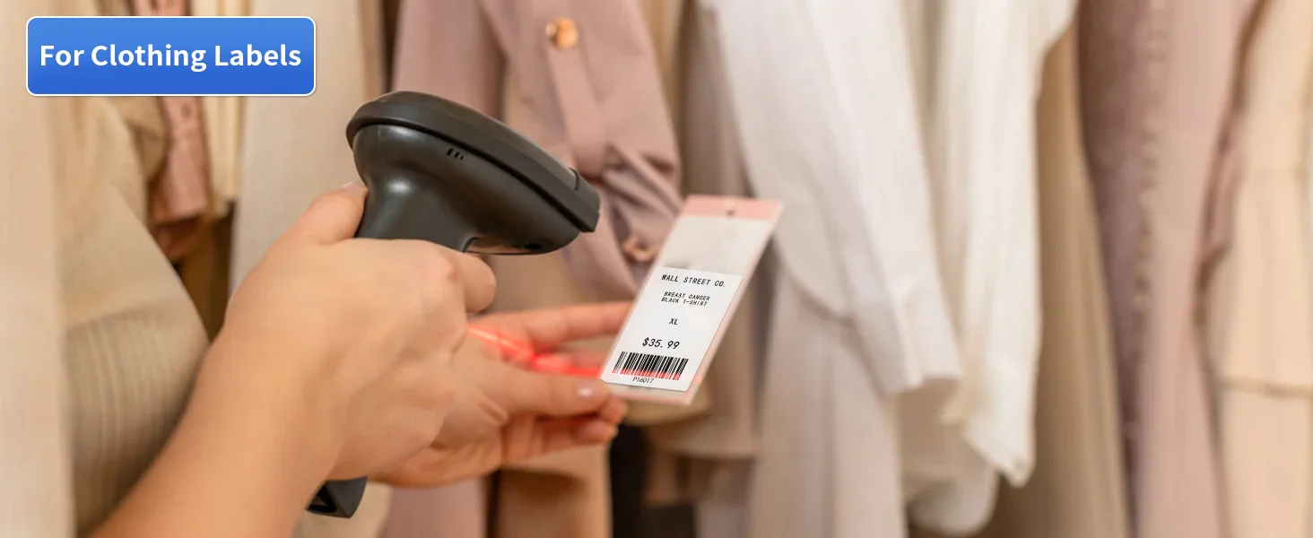Thermal Wireless Label Printer - Address Barcode & Price Tag Maker for ...