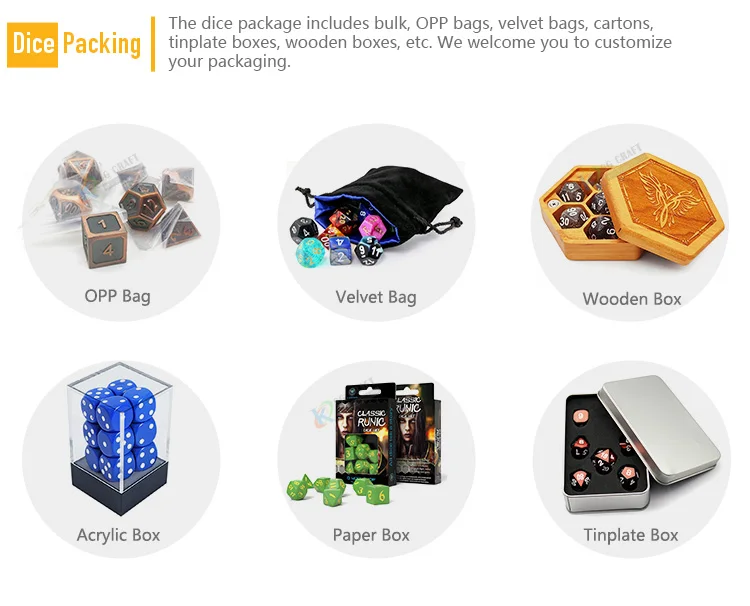 Wholesale Custom Four Color Razor Sharp Edge Amber Dice Tower D20 ...