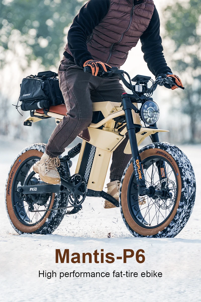 Pxid 2024 Mantis P6 E Bike New Arrival 750w 1000w 1500w 48v Electric ...