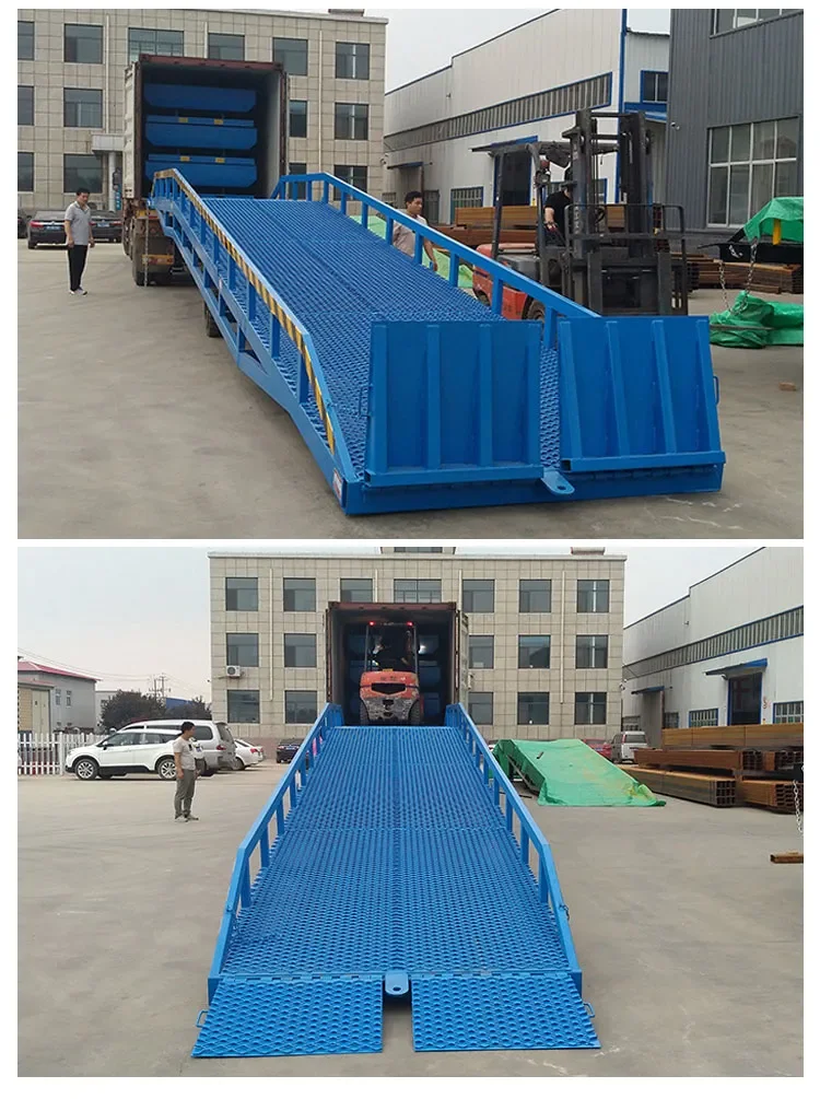 Forklift Shipping Container Ramp Cargo Container Dock Ramps - Buy ...