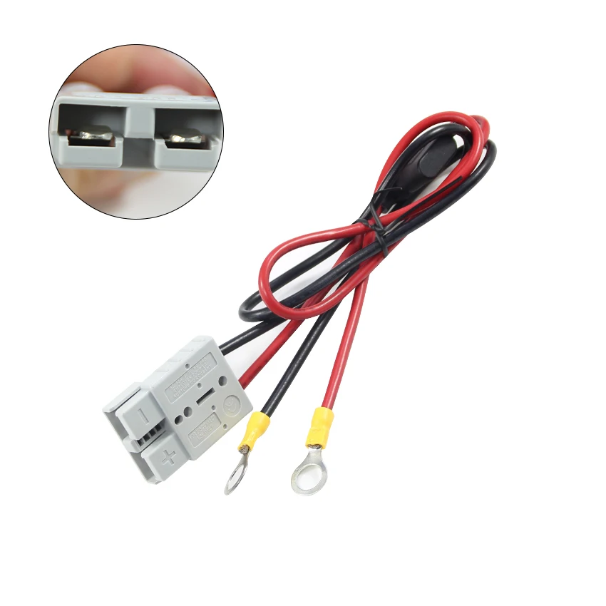 12awg Cable 2ft Truck Mounted Sb 50 50a Connector Plug Bracket Ring ...