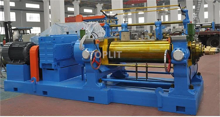 Automatic Two Roll Rubber Open Mixing Mill Rubber Mixing Mill Xk-550 ...