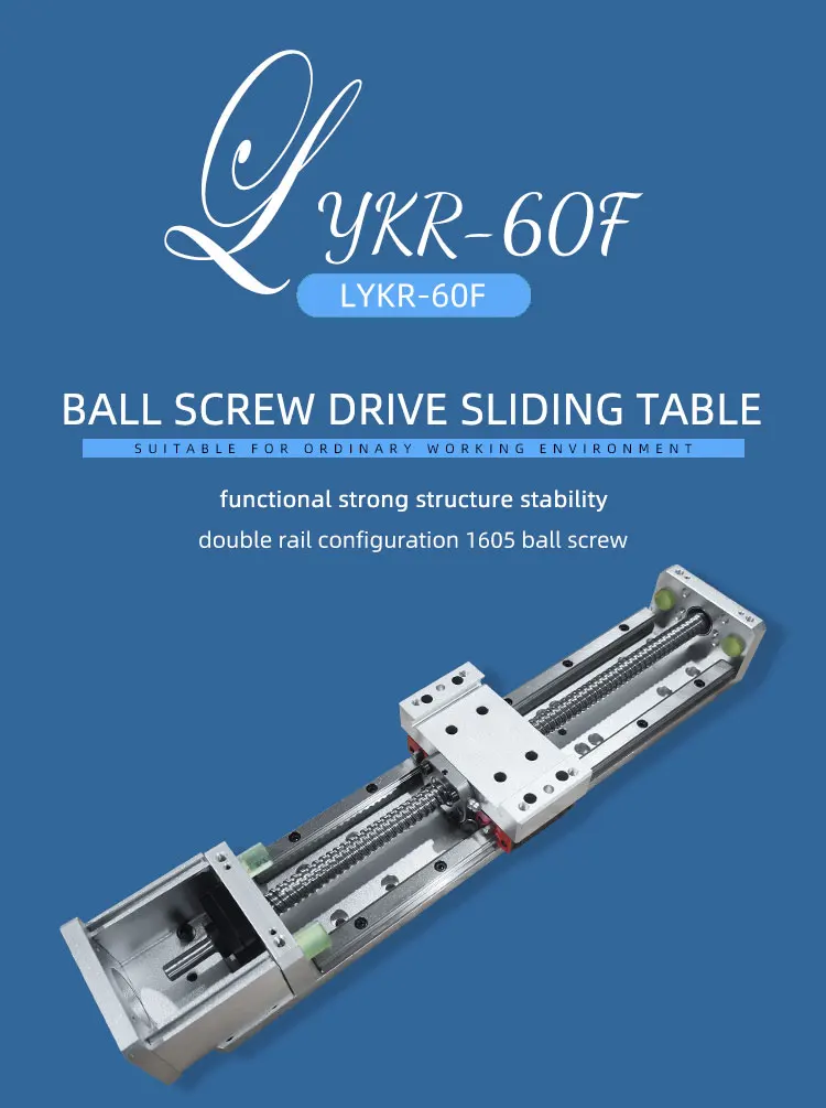 Custom Made Vertical Horizontal Electric Cross Sliding Table LYKR60F ...