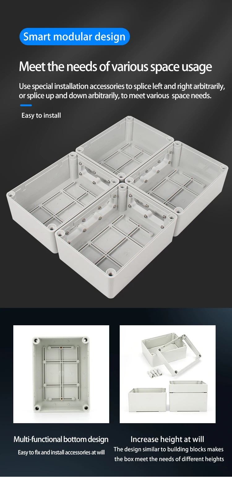 Saipwell IP67 Waterproof Surface Mounted Outdoor ABS PC Plastic ...