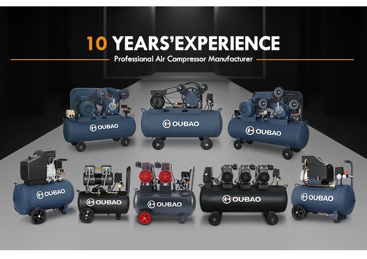 Oubao Compresor De Aire Alta Presion 7.5kw 10 Hp 200 Liter ...