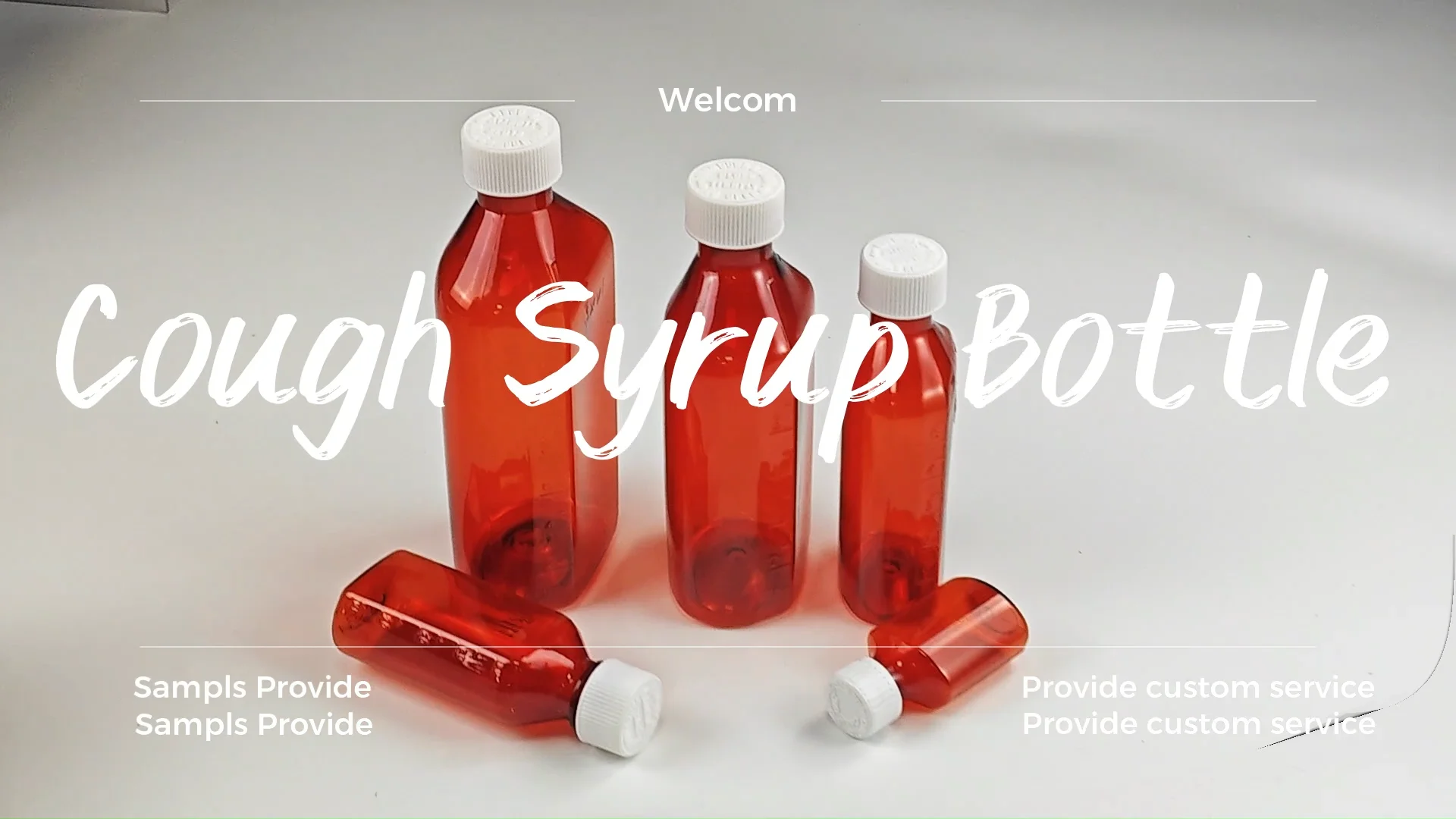 Liquid Medicine Storage 120ml Pet Bottle Recycling 4oz Cough Syrup ...