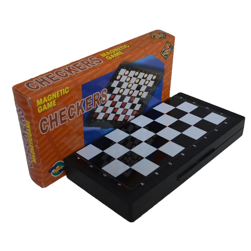 Magnetic Plastic Fold Checkers For Enhancing Your Chess Game Experience ...