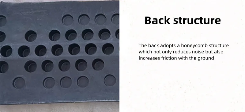 High Strength Driveway Rubber Speed Bumps Install Deceleration Strip ...