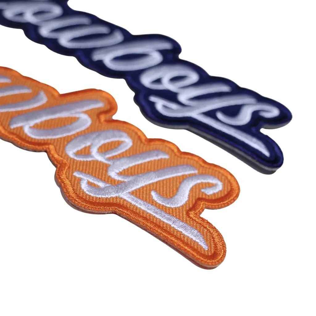 Custom Iron-on Letter Embroidery Patches for Hats and Denim Jackets ...