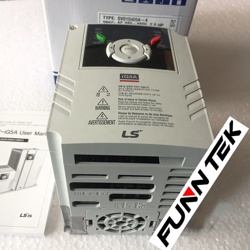 Original SV015iG5A-4 Korea LS Inverter 1.5KW Three Phase 380V Economical Intelligent Type ...