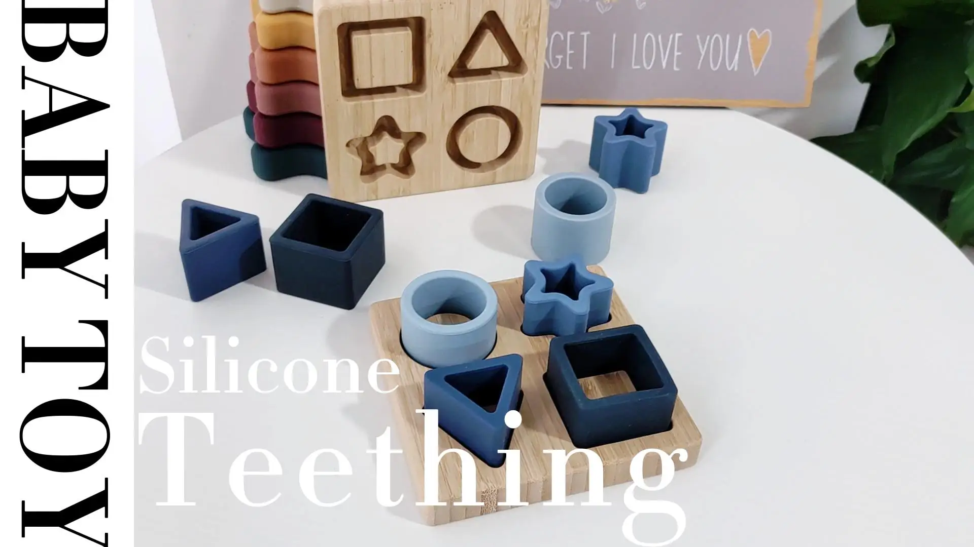 Wooden Acrylic Blocks Rainbow Odm Silicone Stacking Toy Rainbow Block ...