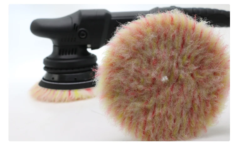 5"Red&White Cutting Wool Lambs Pad