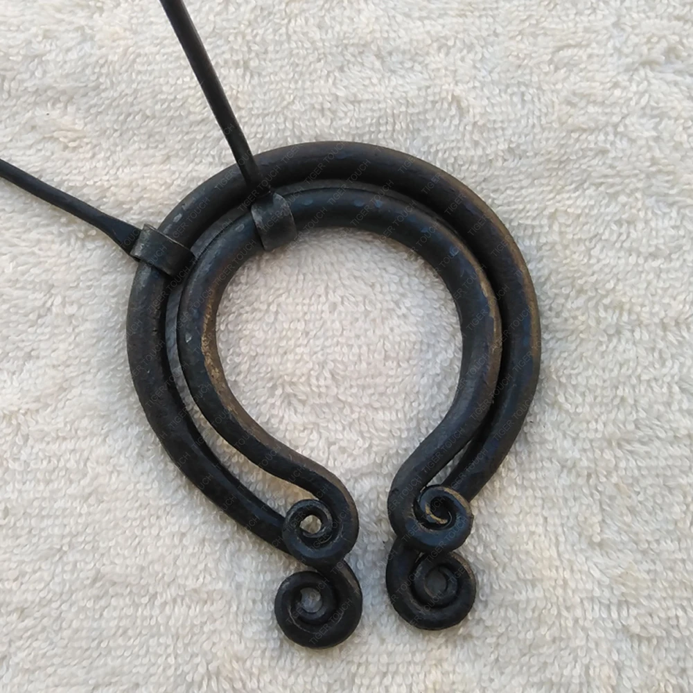 Viking Medieval Penannular Iron Hand Forge Tt-5299 Necklace - Buy ...