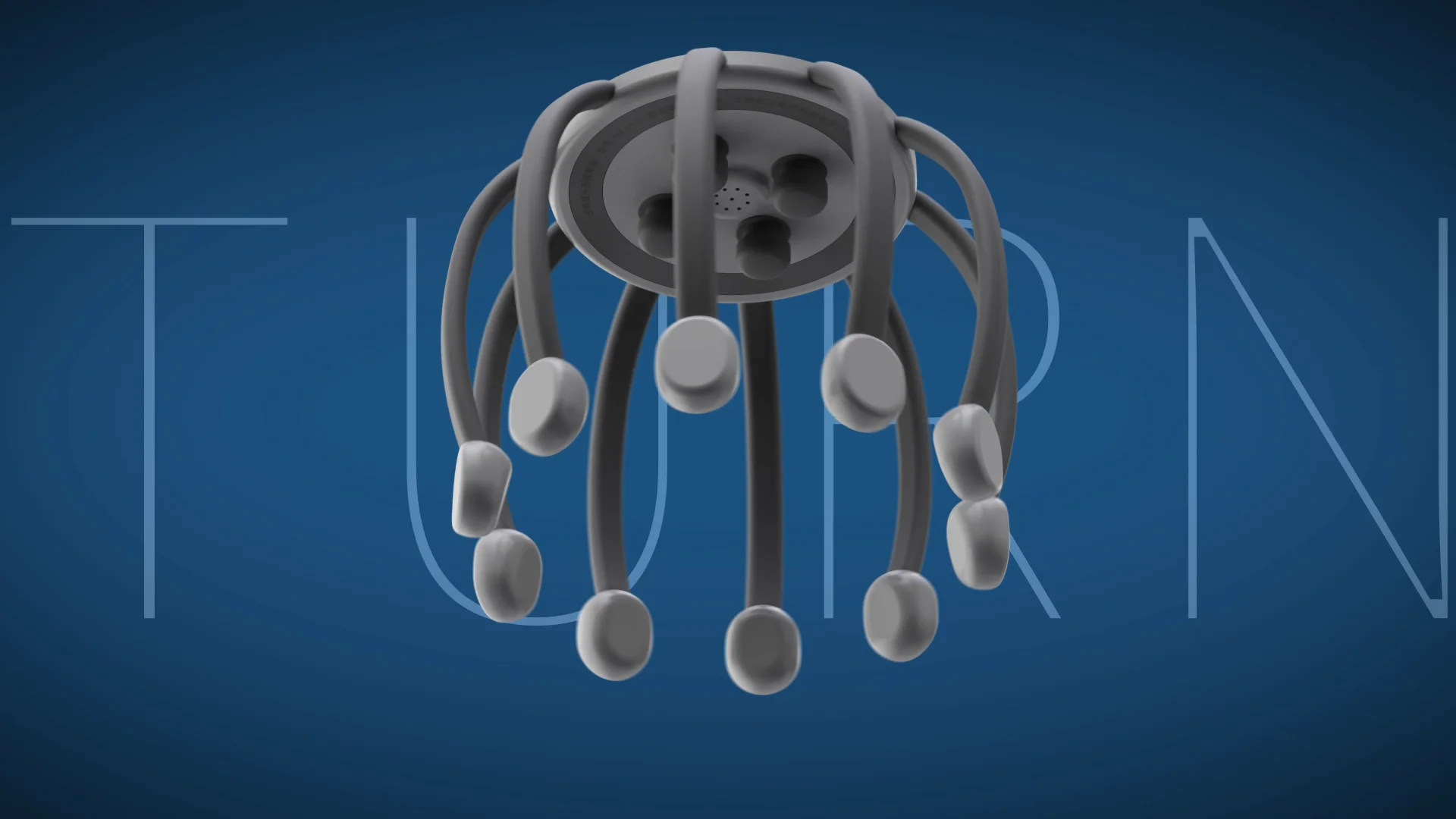 Automatic Electric Head Massager Vibrator 5 Modes With 14 Independent ...