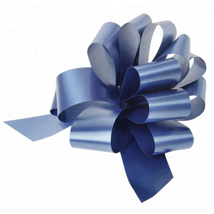 32mm China Manufacturer Factory Metallic PP Gift Ribbon Pull Bows for ...