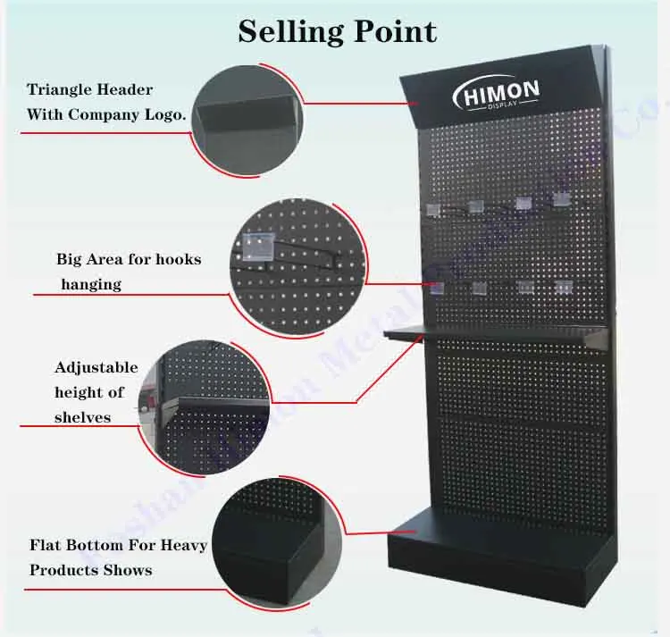 Retail Store Metal Display Racks and Stands for Hardware Store Hanging ...