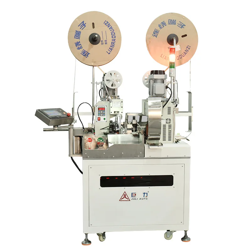Automatic Terminal Crimp Machine Mark Terminal Crimp Machine Line High ...