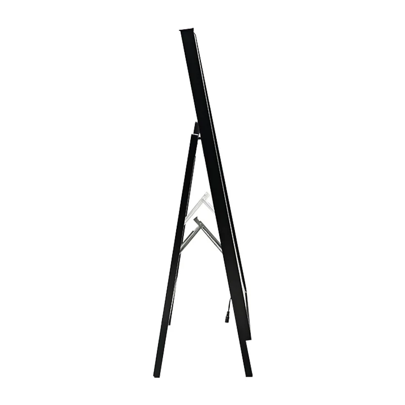 Outdoor Advertising - Chargeable LED Poster Frame Stand