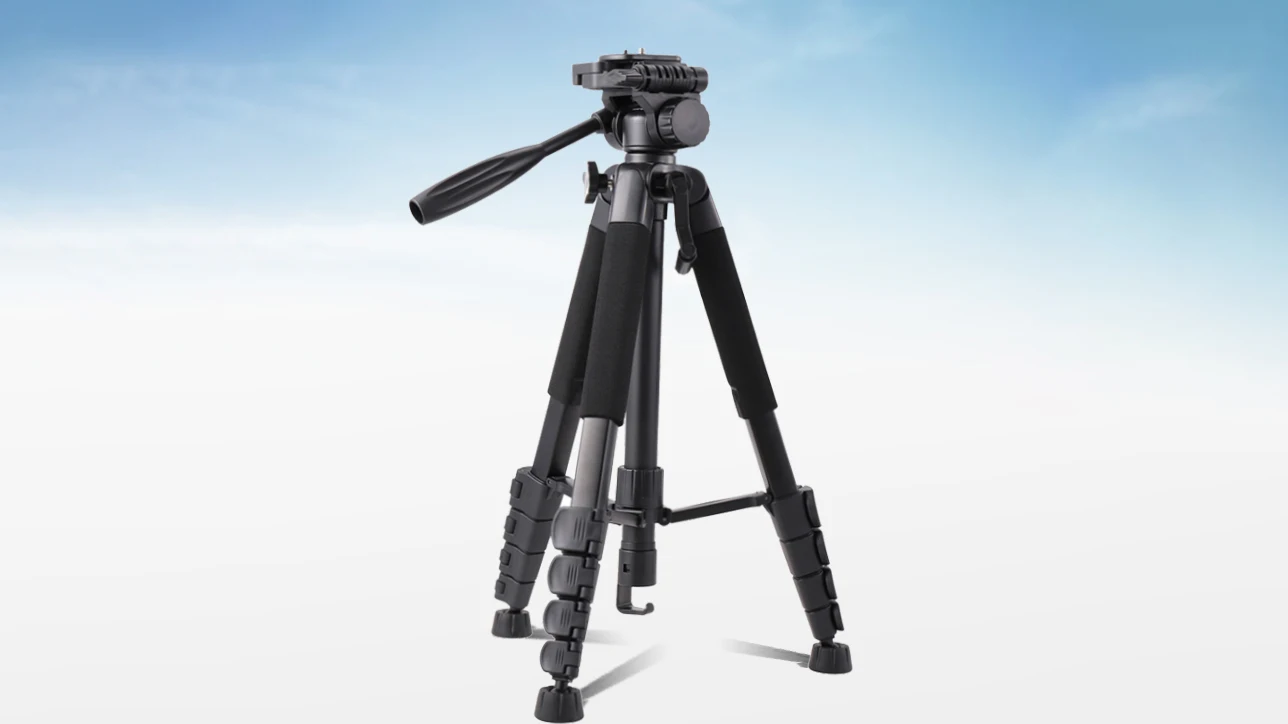 Flexible Aluminum Alloy Professional Foldable Tripod For Video Camera ...