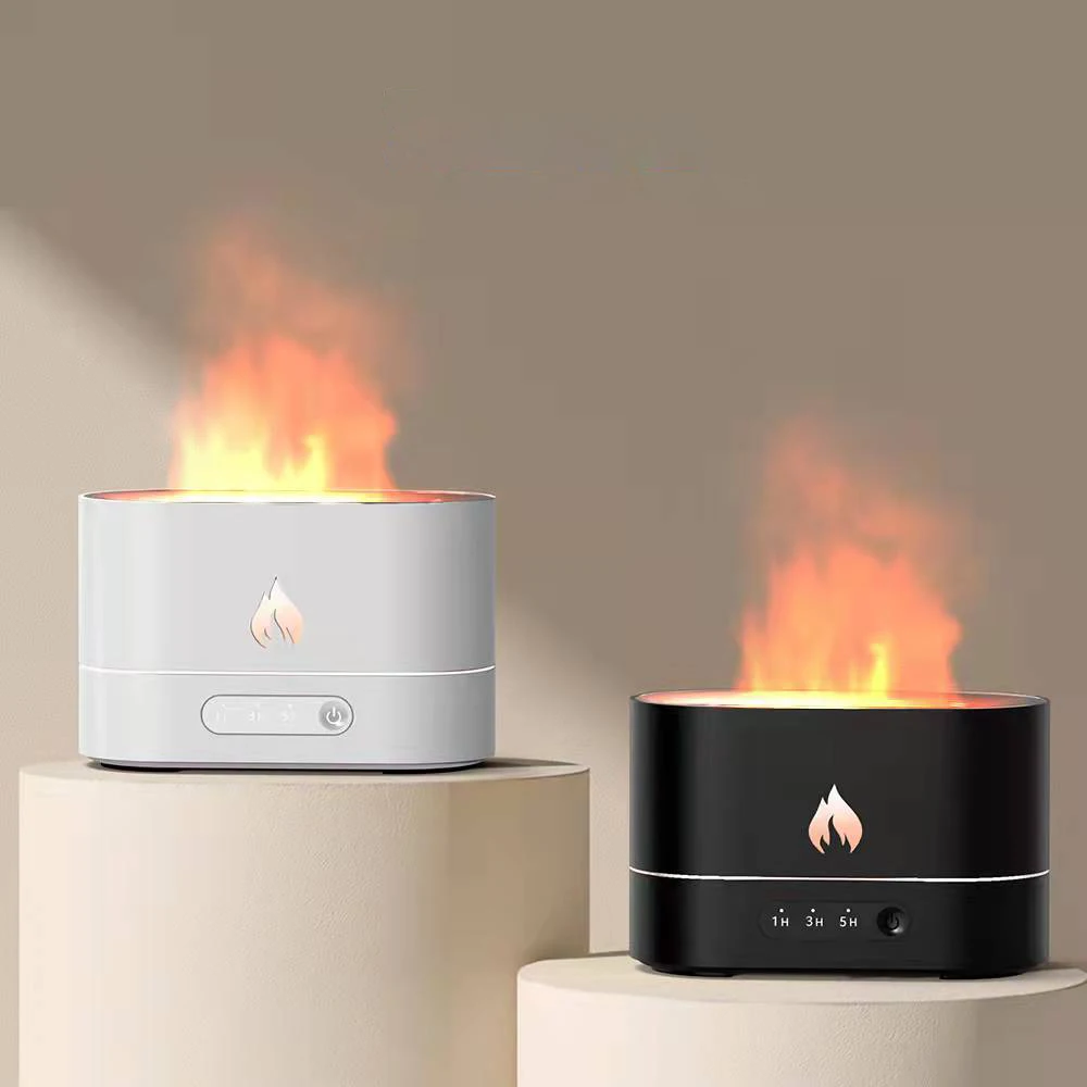 Fire Flame Humidifier - Aromatherapy Electric Diffuser