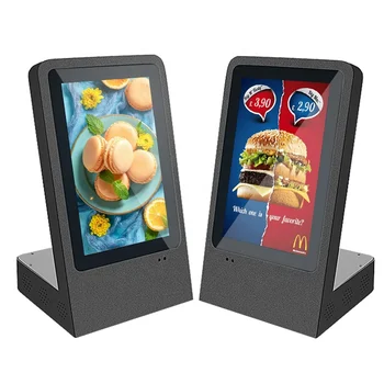 10.1 Inch Tabletop Digital Menu Android 11 Os Touch Screen Display Self ...