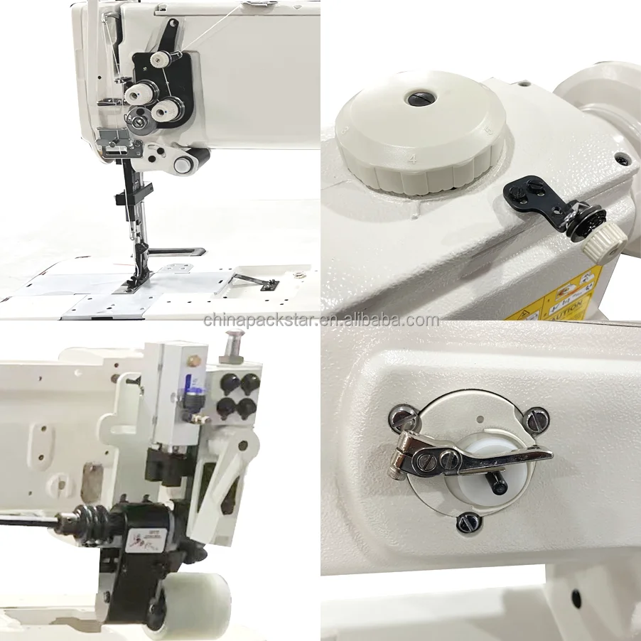 Gc1560l-30h 2-needle High And 30'' Long Arm Lockstitch Sewing Machine ...