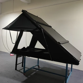 Xscamper Aluminium Triangle Car Rooftop Tent Hard Shell Cover Car Roof ...