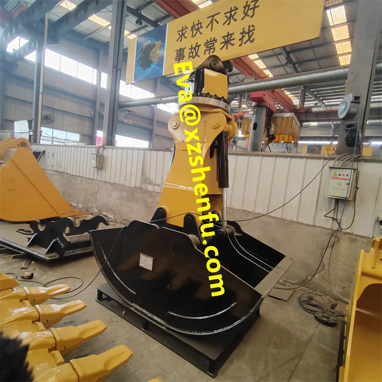 Clamp Shell Grab Buckets For Excavators - Buy Clamp Shell Grab Buckets ...