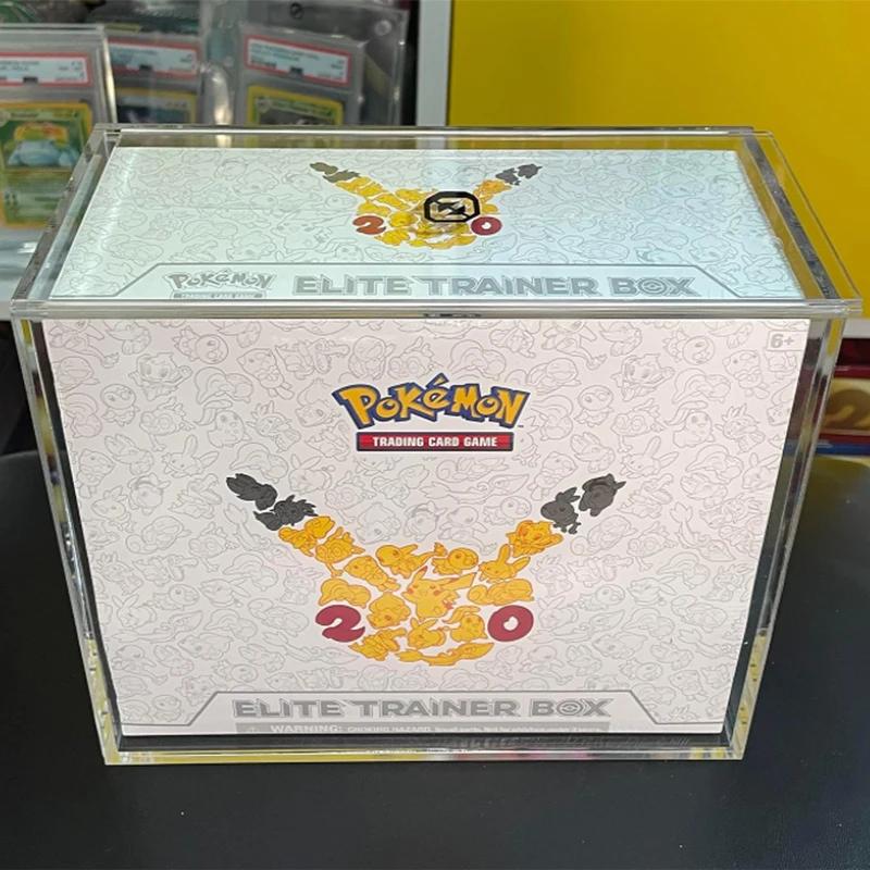 Acrylic Elite Trainer Box ETB UPC BB Display for Poke Mon MTG TCG Ultra ...